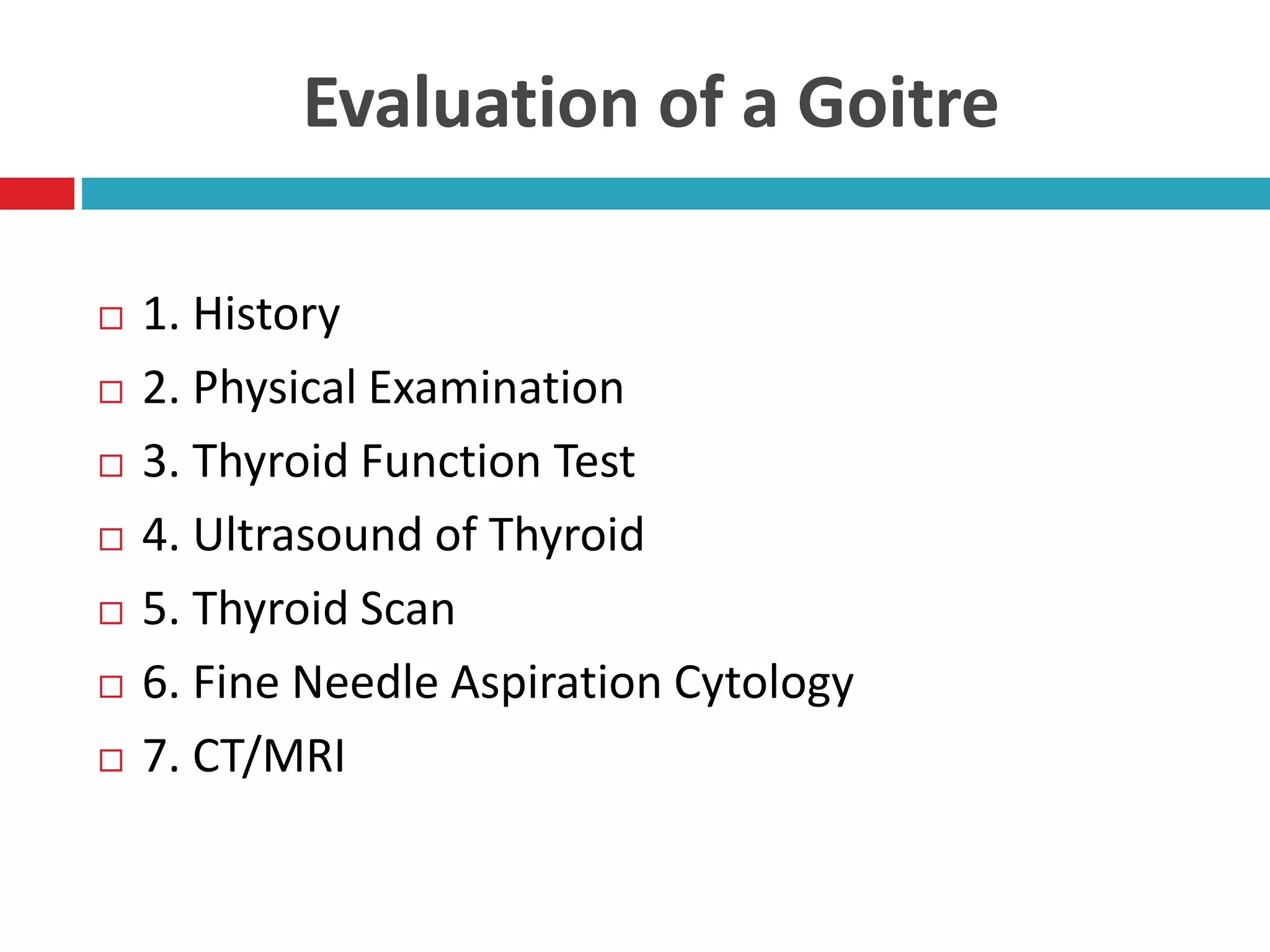 Neck Lump - A Case of Nodular Goitre | PPTX