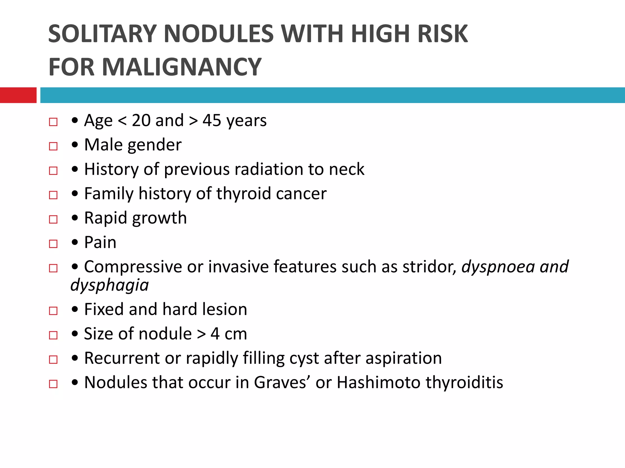 Neck Lump - A Case of Nodular Goitre | PPTX