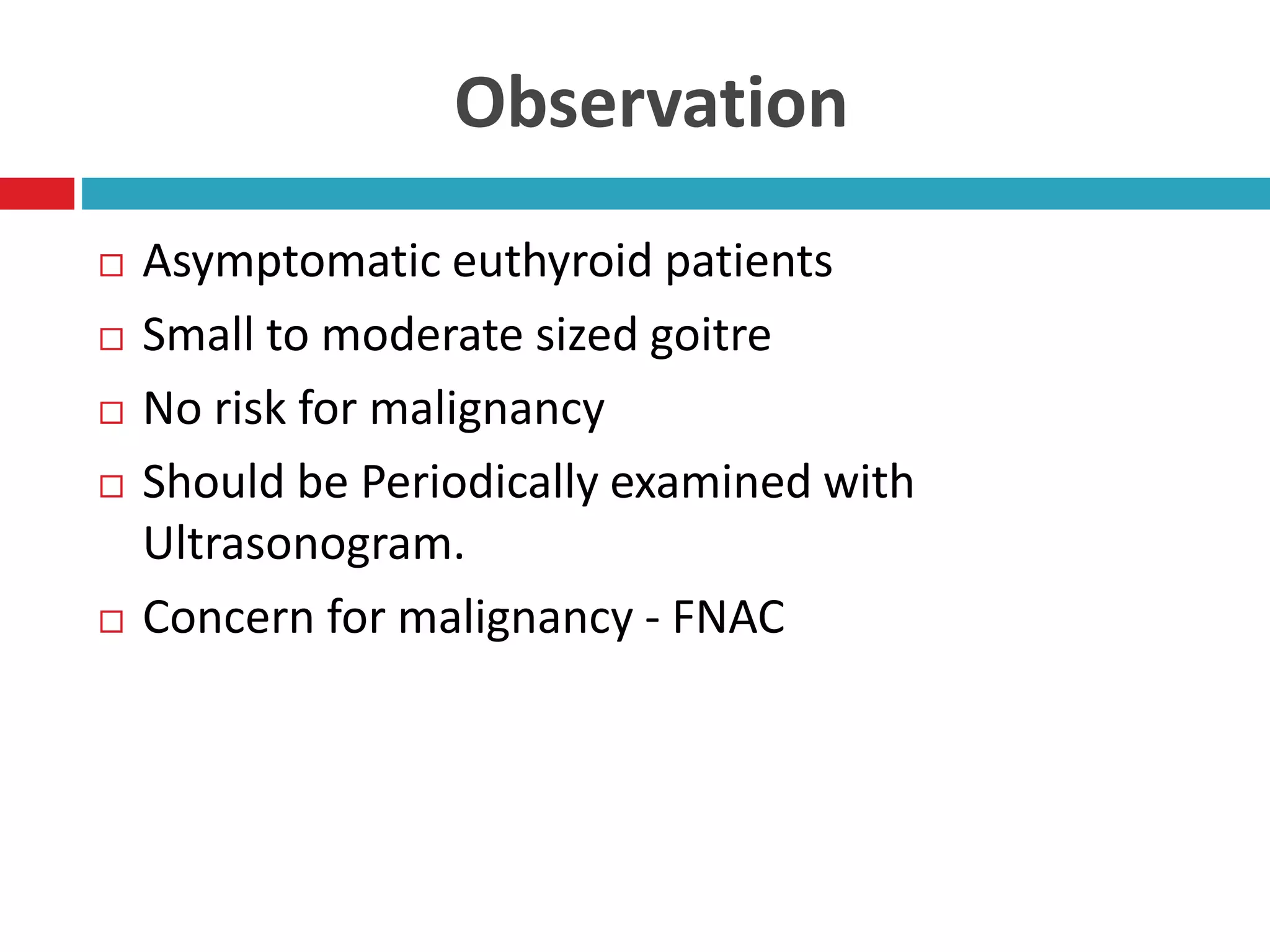 Neck Lump - A Case of Nodular Goitre | PPTX