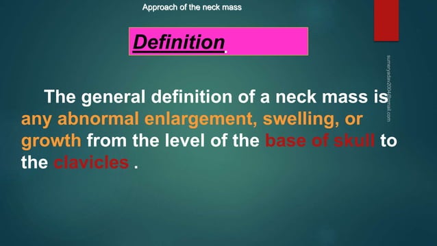 Neck mass differential diagnosis | PPTX | Thyroid Disorders | Endocrine ...