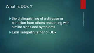Neck mass differential diagnosis | PPTX