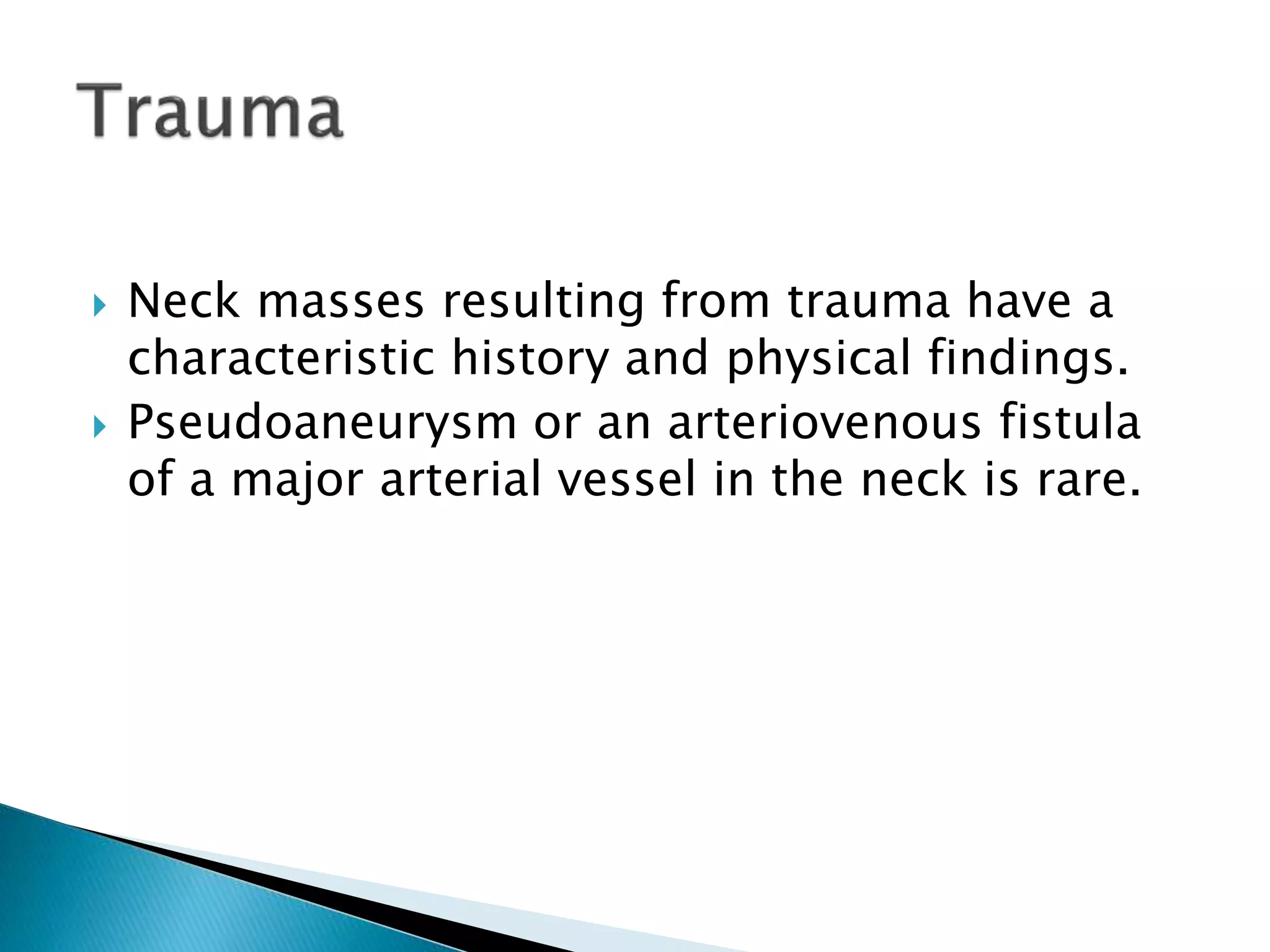 Neck masses in adult | PPTX