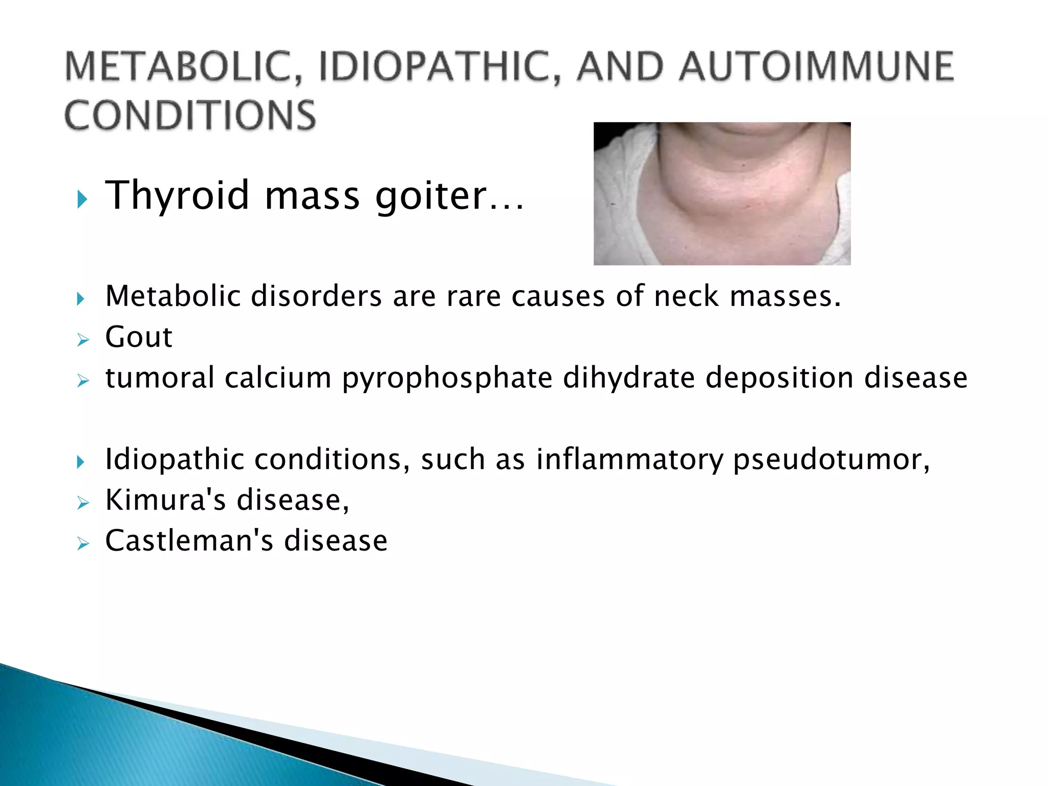 Neck masses in adult | PPTX