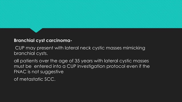 NECK METASTASES FROM.pptx neck ent cases | PPT