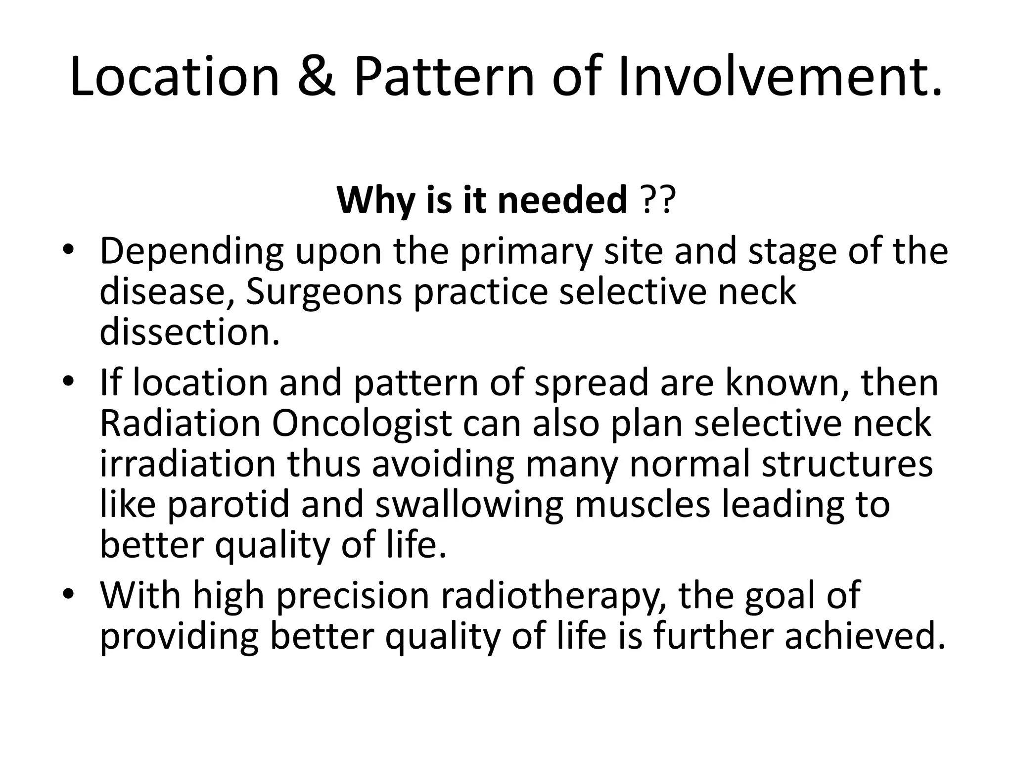 Neck node & Contouring Guidelines | PPTX
