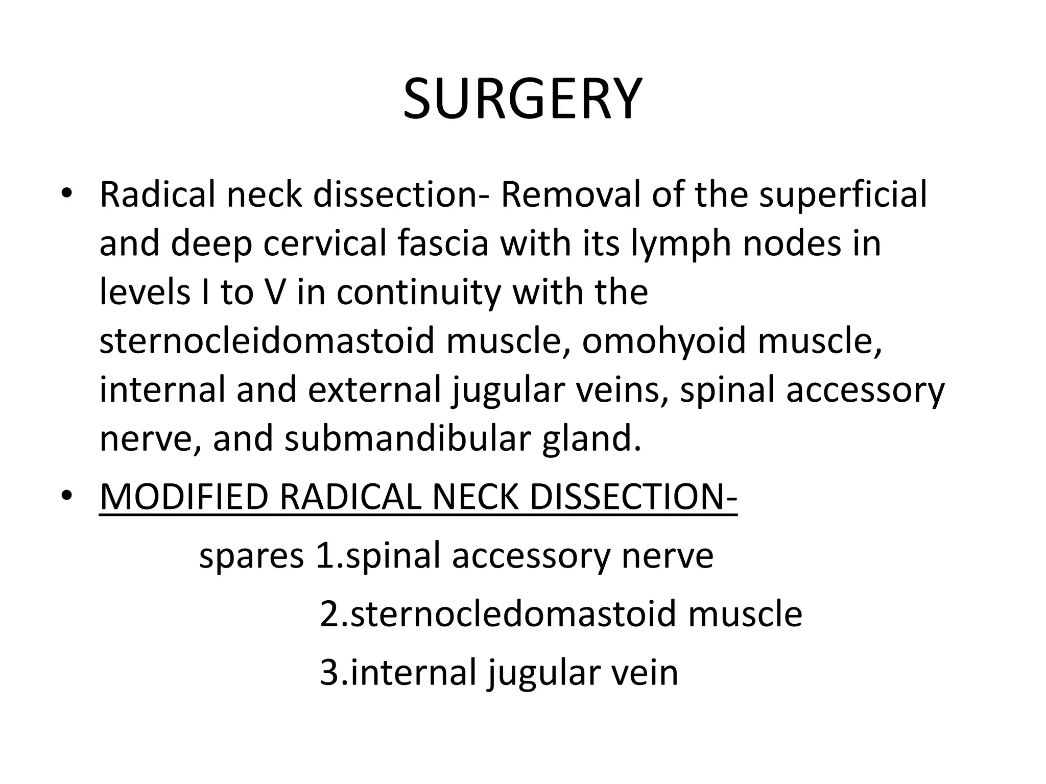 Neck node management | PPTX
