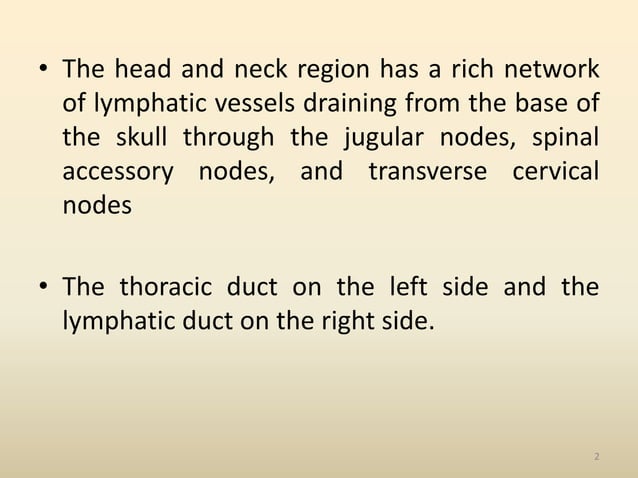 Neck node management | PPT