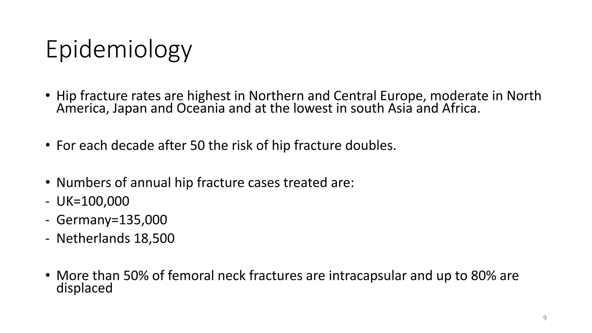 management of neck of femur fracture | PPTX
