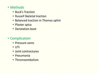 Neck of femur fracture & Trochanteric femur fracture | PPTX