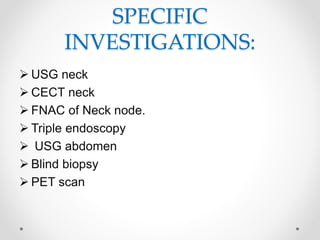 Neck secondaries short case | PPT
