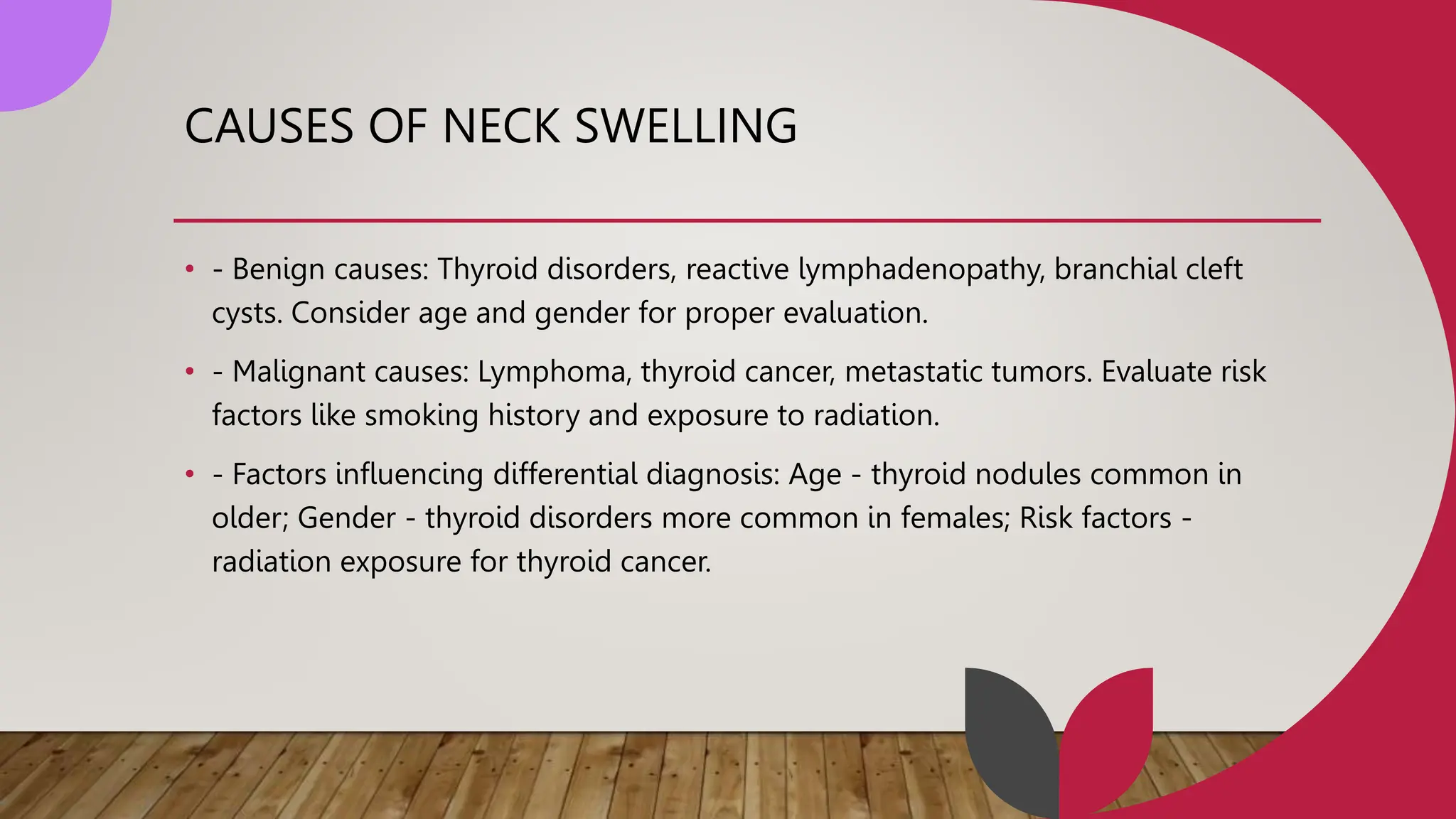 Differential Diagnosis of Neck Swelling Overview.pptx