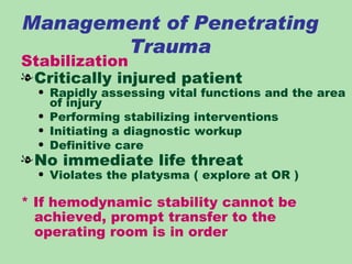 Neck Trauma | PPT