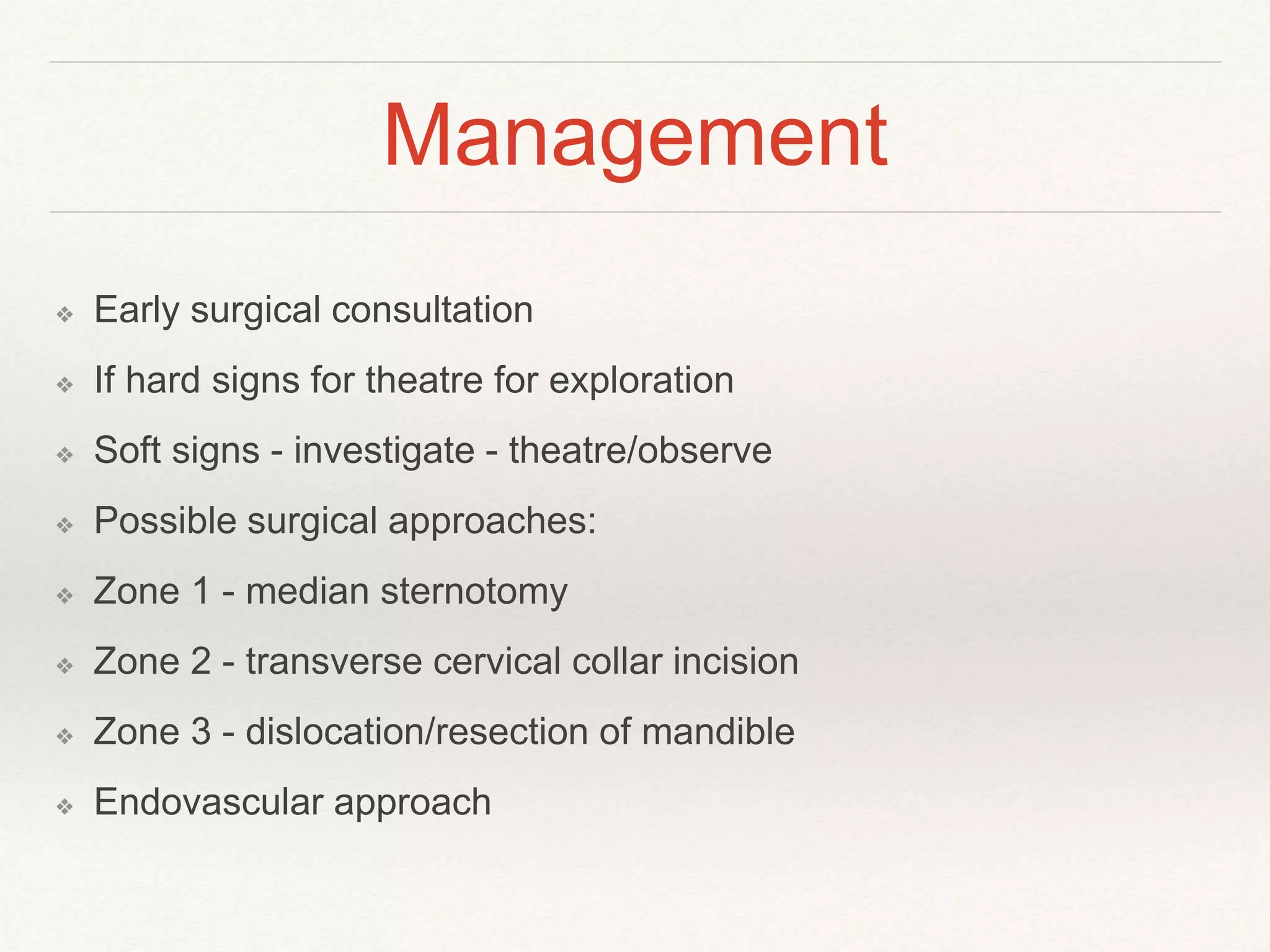 Penetrating neck trauma | PPTX