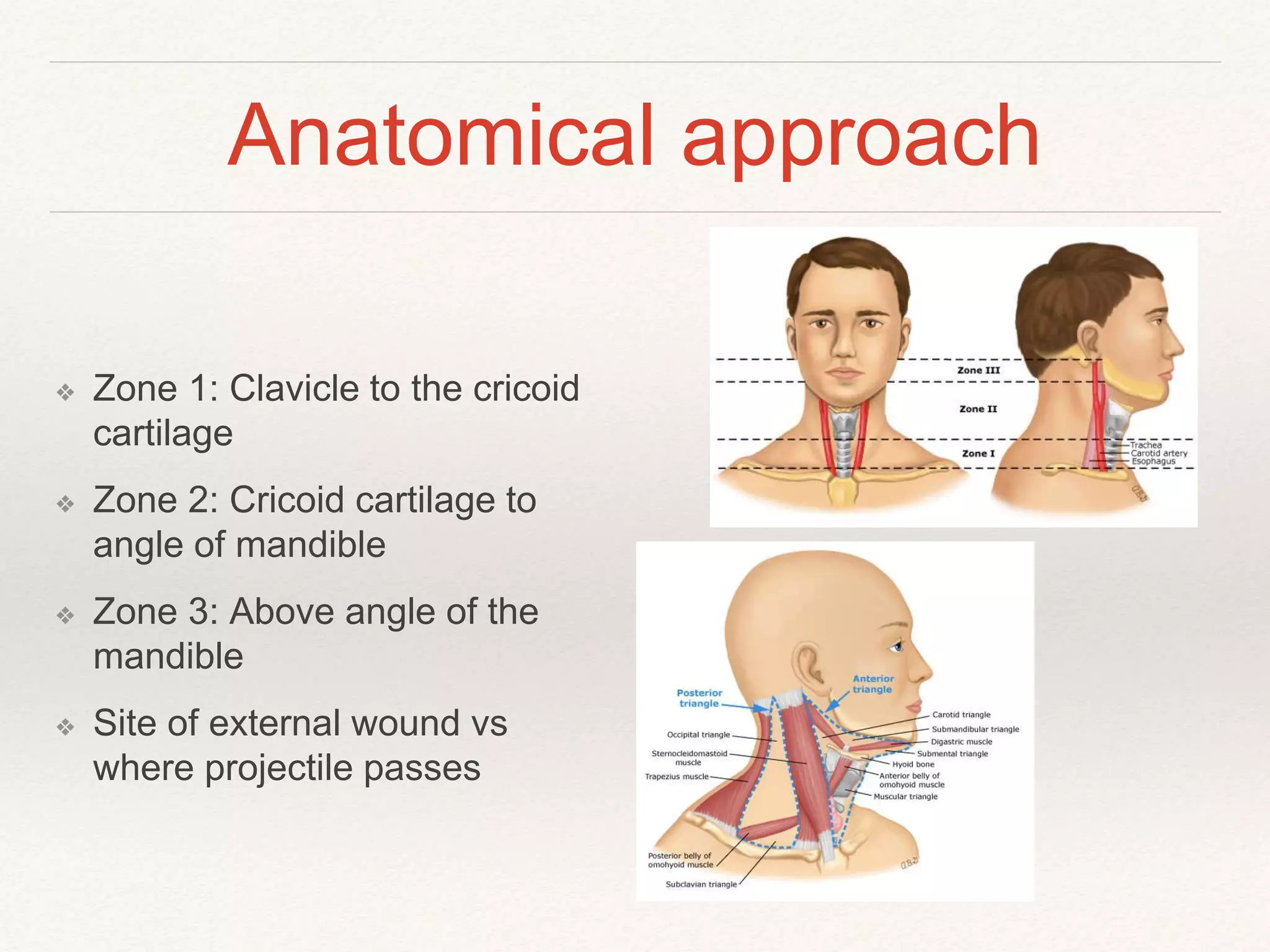 Penetrating neck trauma | PPTX