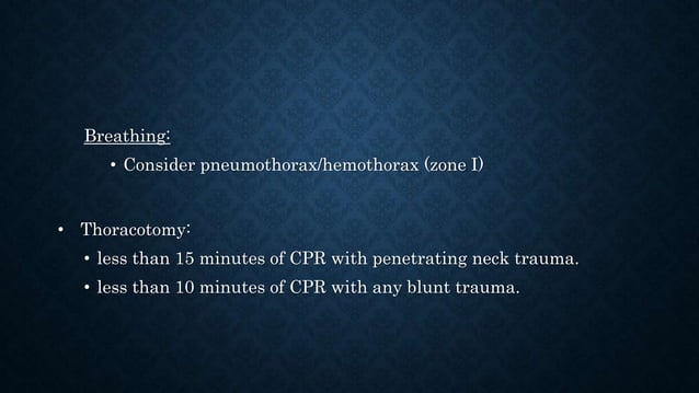 Neck trauma | PPT