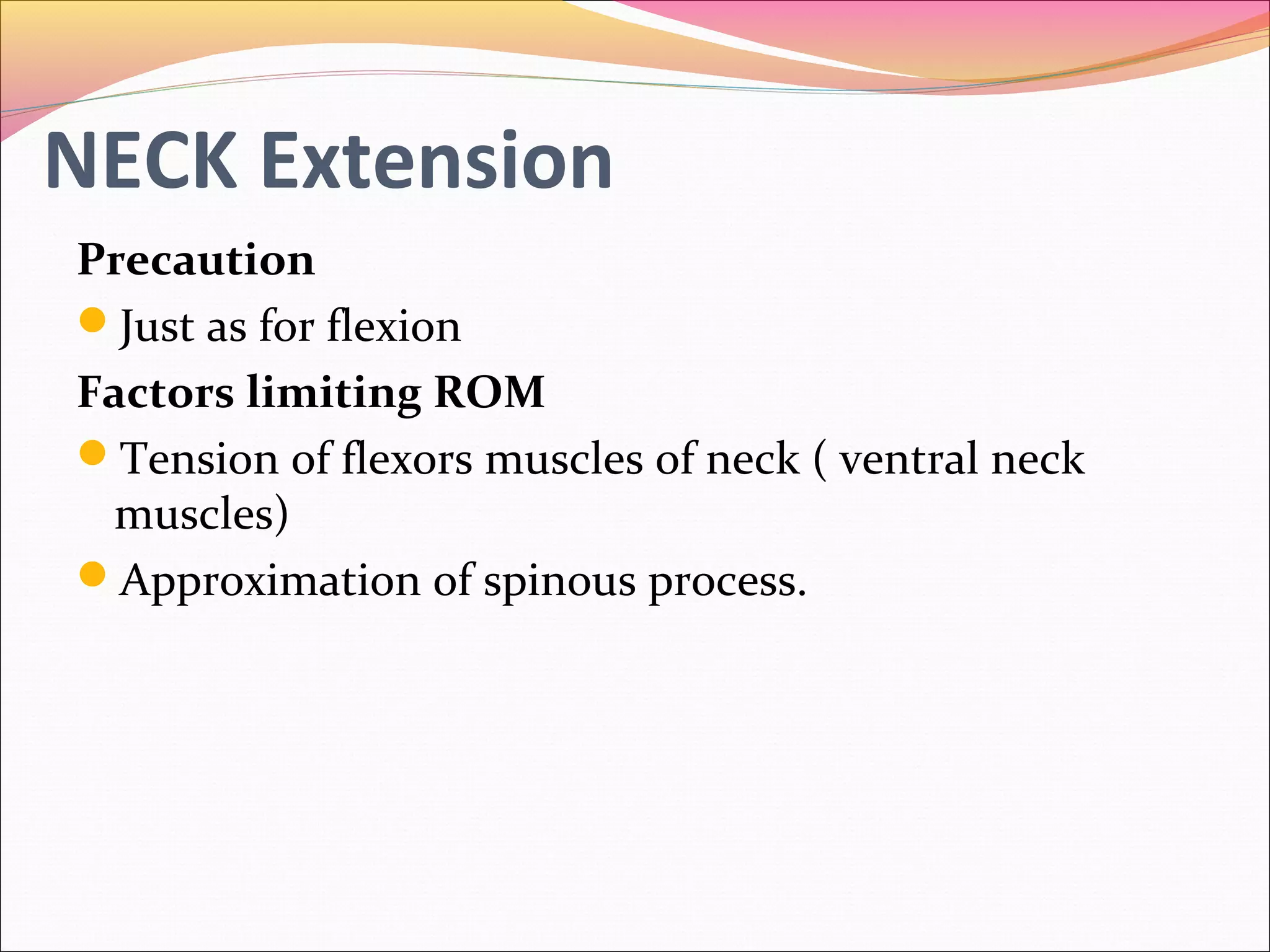 Neck & trunk rom measurement | PPT