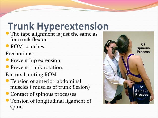 Neck & trunk rom measurement | PPT | Death, Injury, or Military ...