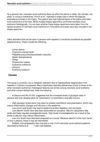 Necrolytic acral-erythema- | PDF | Skin and Dermatology | Diseases and ...