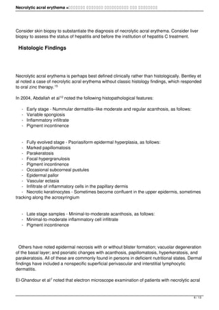 Necrolytic acral-erythema- | PDF | Skin and Dermatology | Diseases and ...