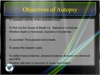 autopsy,Necropsy,postmortem | PPTX