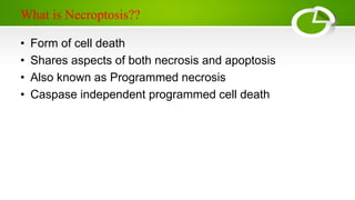 NECROSIS AND APOPTOSIS POWERPOINT PRESENTATION | PPTX