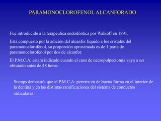 NECROPULPECTOMIA Y MEDICACIÃ N.ppt