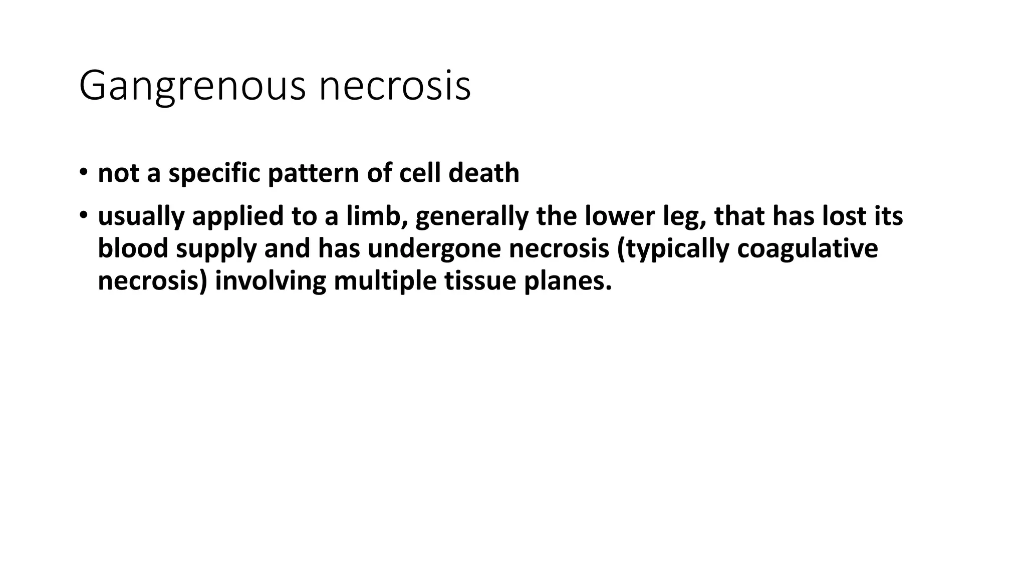 Necrosis.pptx definition, types, examples | PPTX