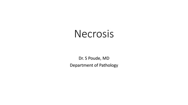Necrosis.pptx definition, types, examples | PPTX | Blood Disorders | Diseases and Conditions