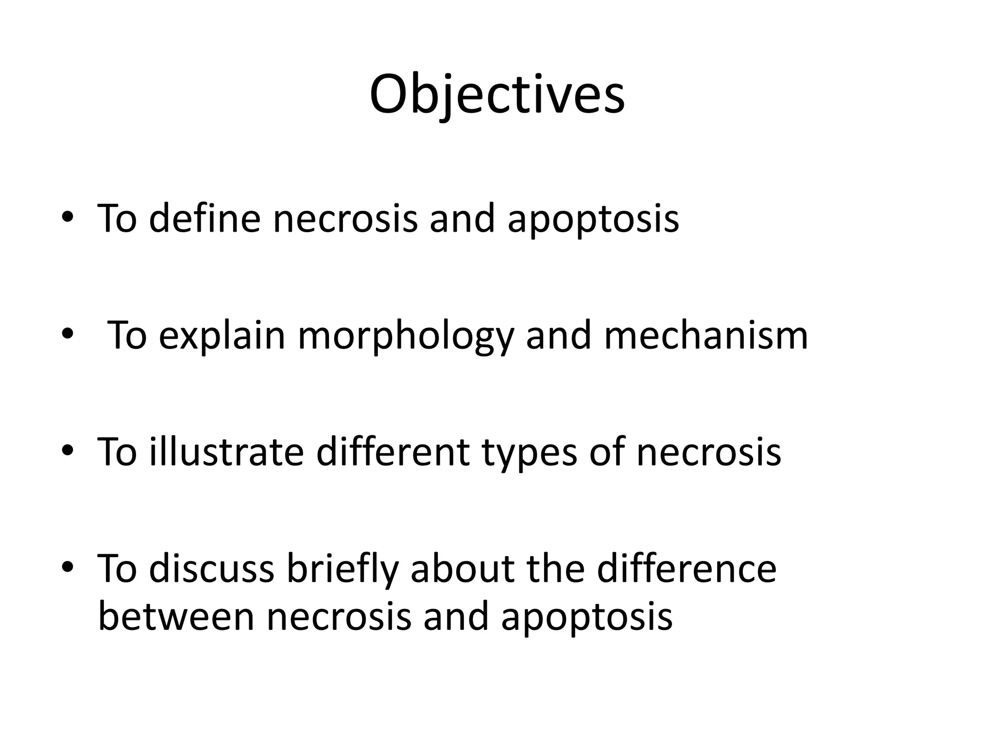 Necrosis and apoptosis | PPTX