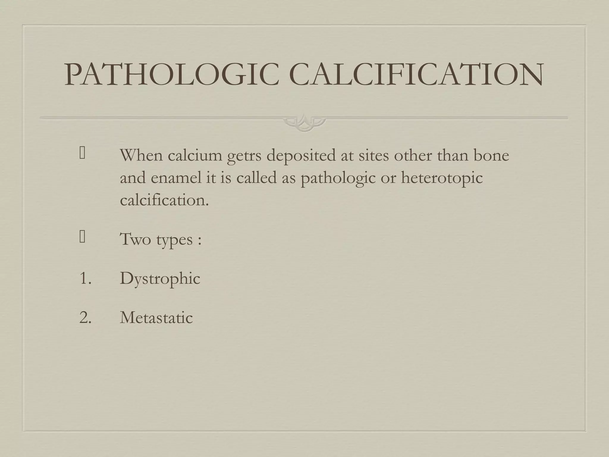 Necrosis & gangrene pathology calcification | PPT