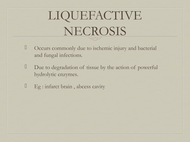Necrosis & gangrene pathology calcification | PPT