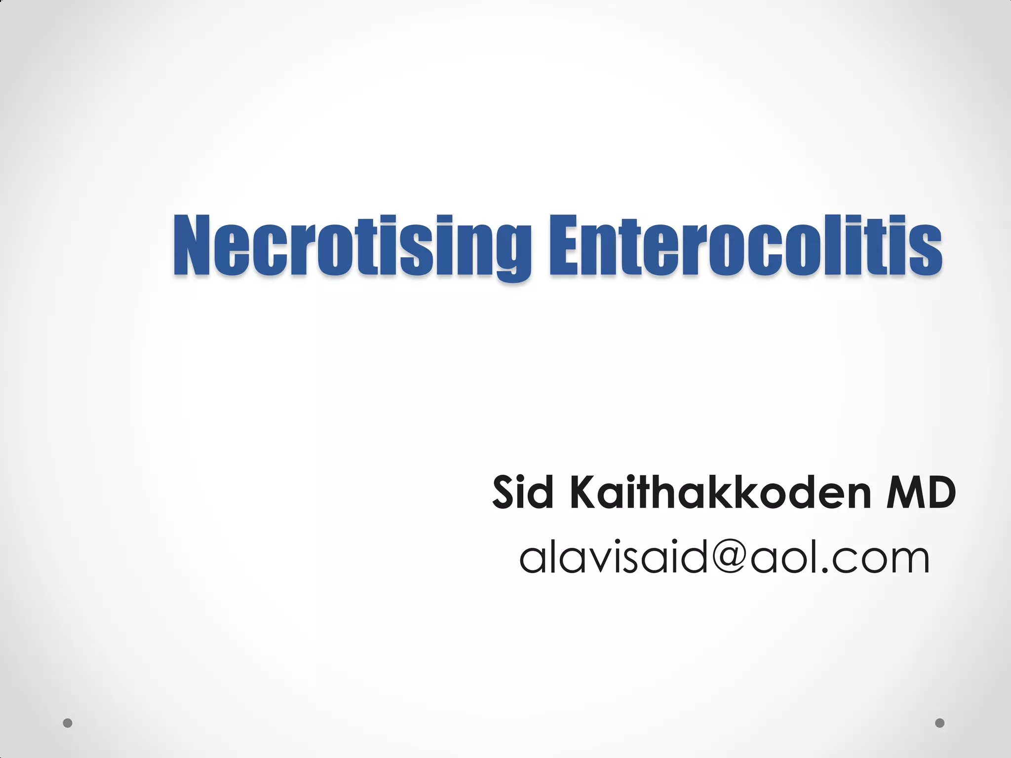 Necrotising Enterocolitis(NEC) | PDF