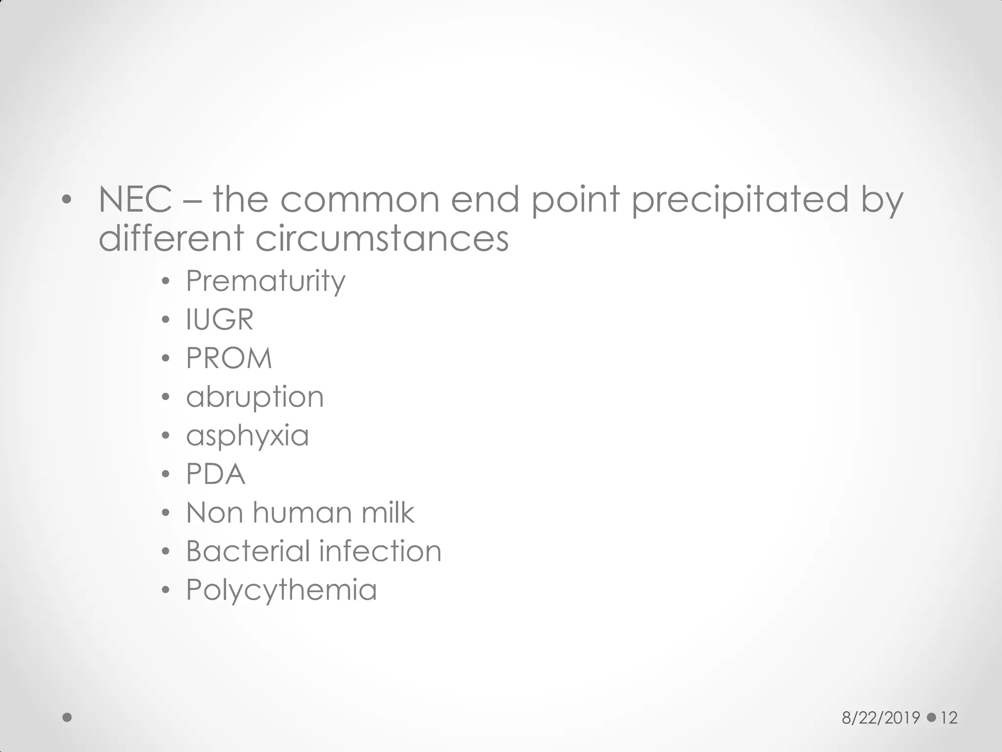 Necrotising Enterocolitis(NEC) | PDF
