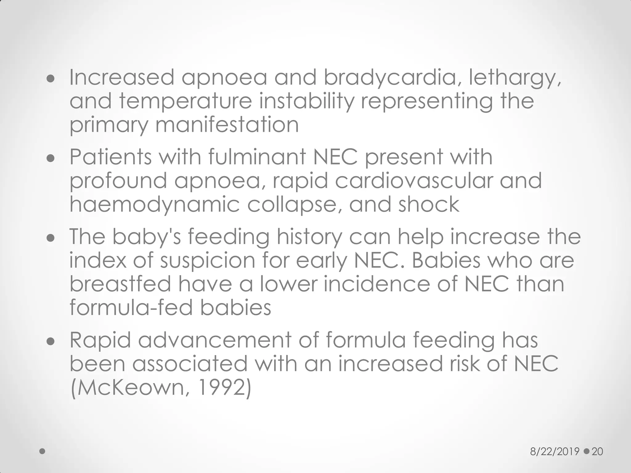 Necrotising Enterocolitis(NEC) | PDF