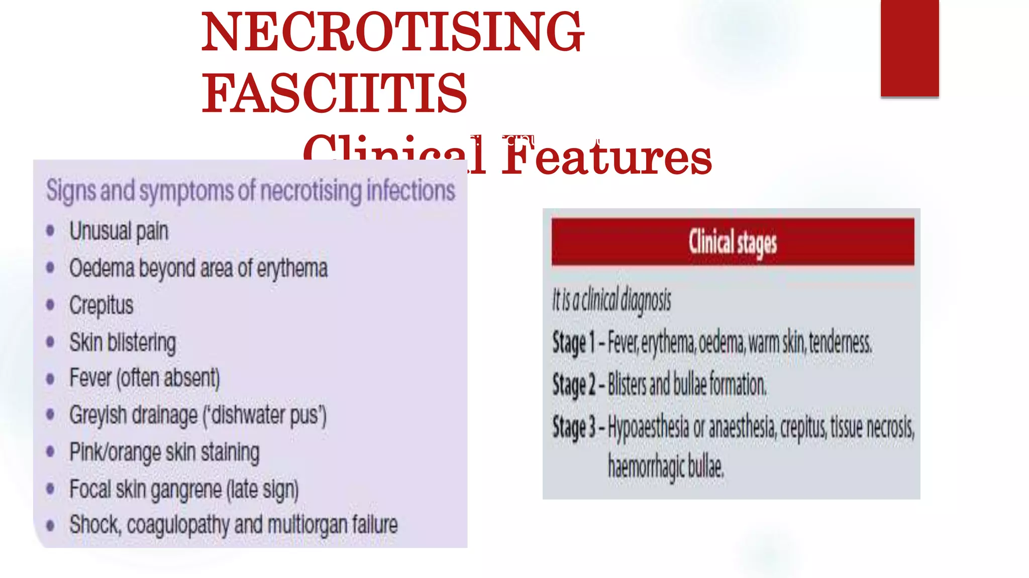 NECROTISING FASCIITIS- The flesh eating infection | PPTX