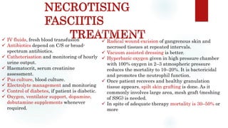 Necrotizing Fasciitis Treatment Antibiotics