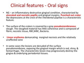 Necrotising periodontal diseases | PPTX