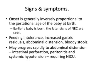 Necrotizing enterocolitis | PPT