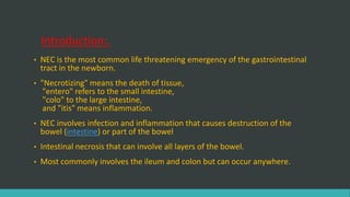 Necrotizing enterocolitis | PPTX | Digestive Disorders | Diseases and ...