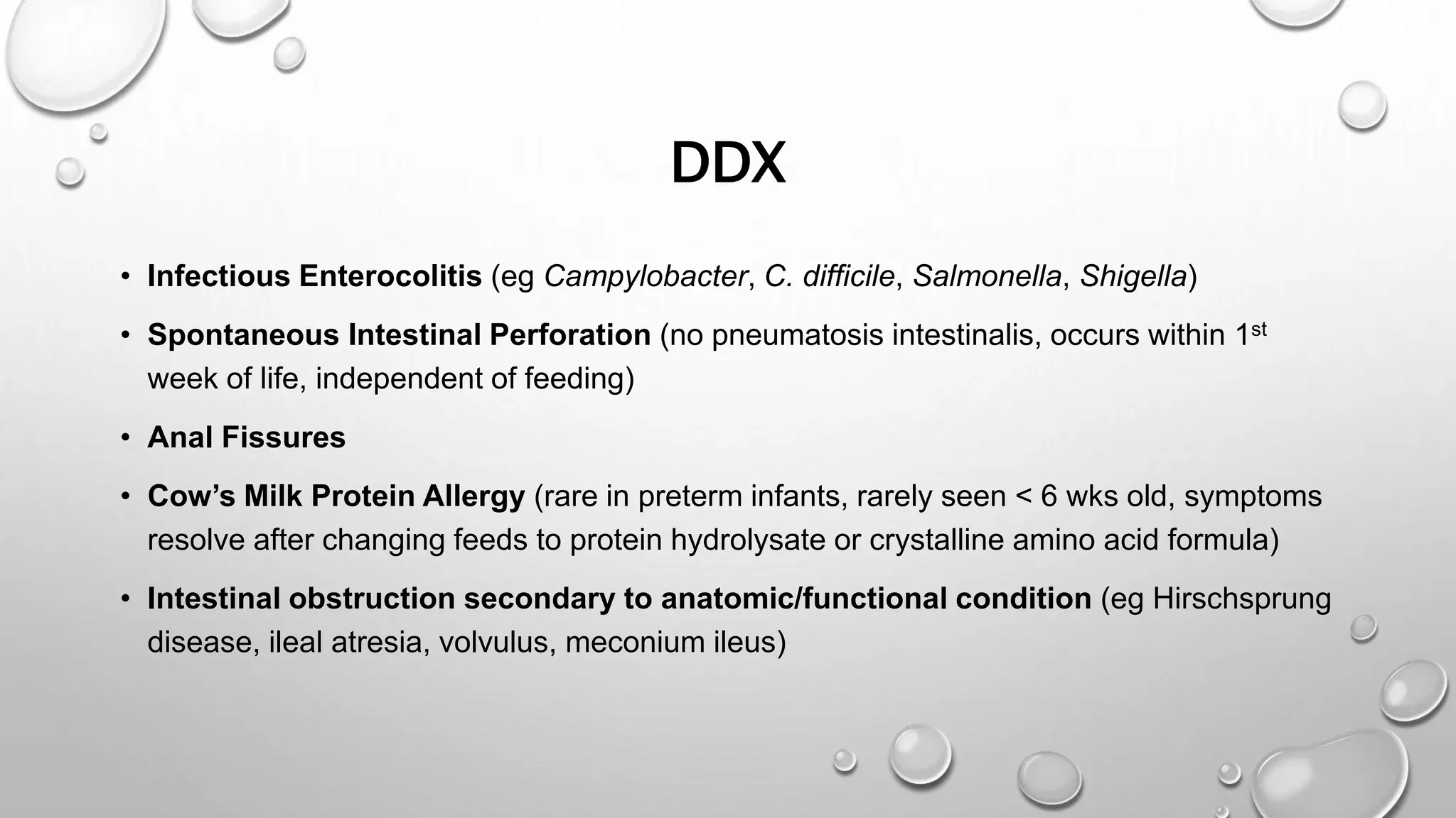 Necrotizing enterocolitis | PPTX