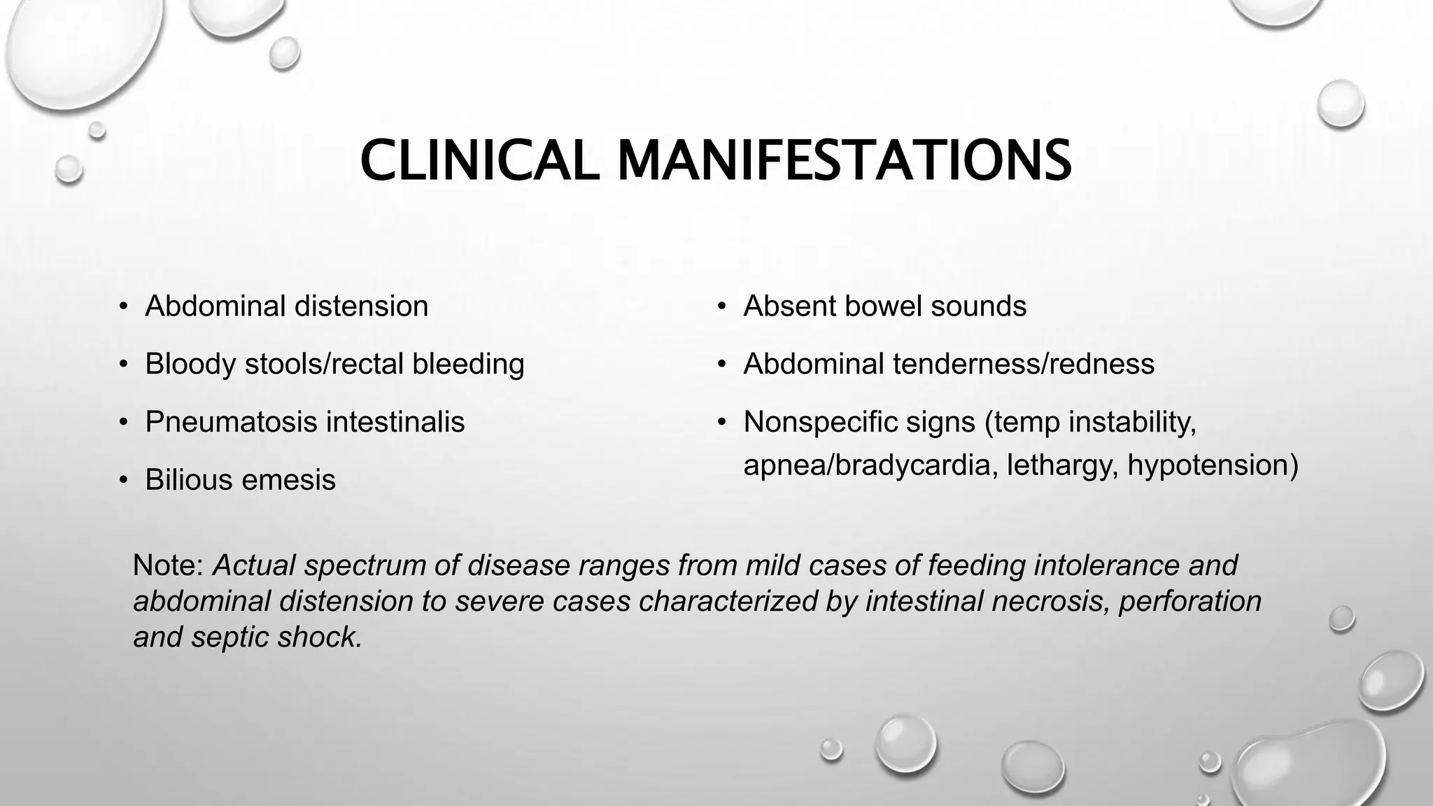 Necrotizing enterocolitis | PPTX