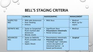 Necrotizing enterocolitis | PPTX