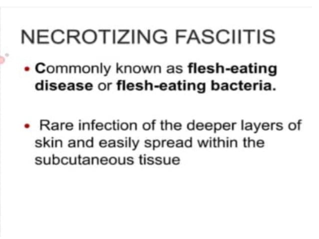 Necrotizing facititis .pptx necrotising fasciitis | PPT | Free Download