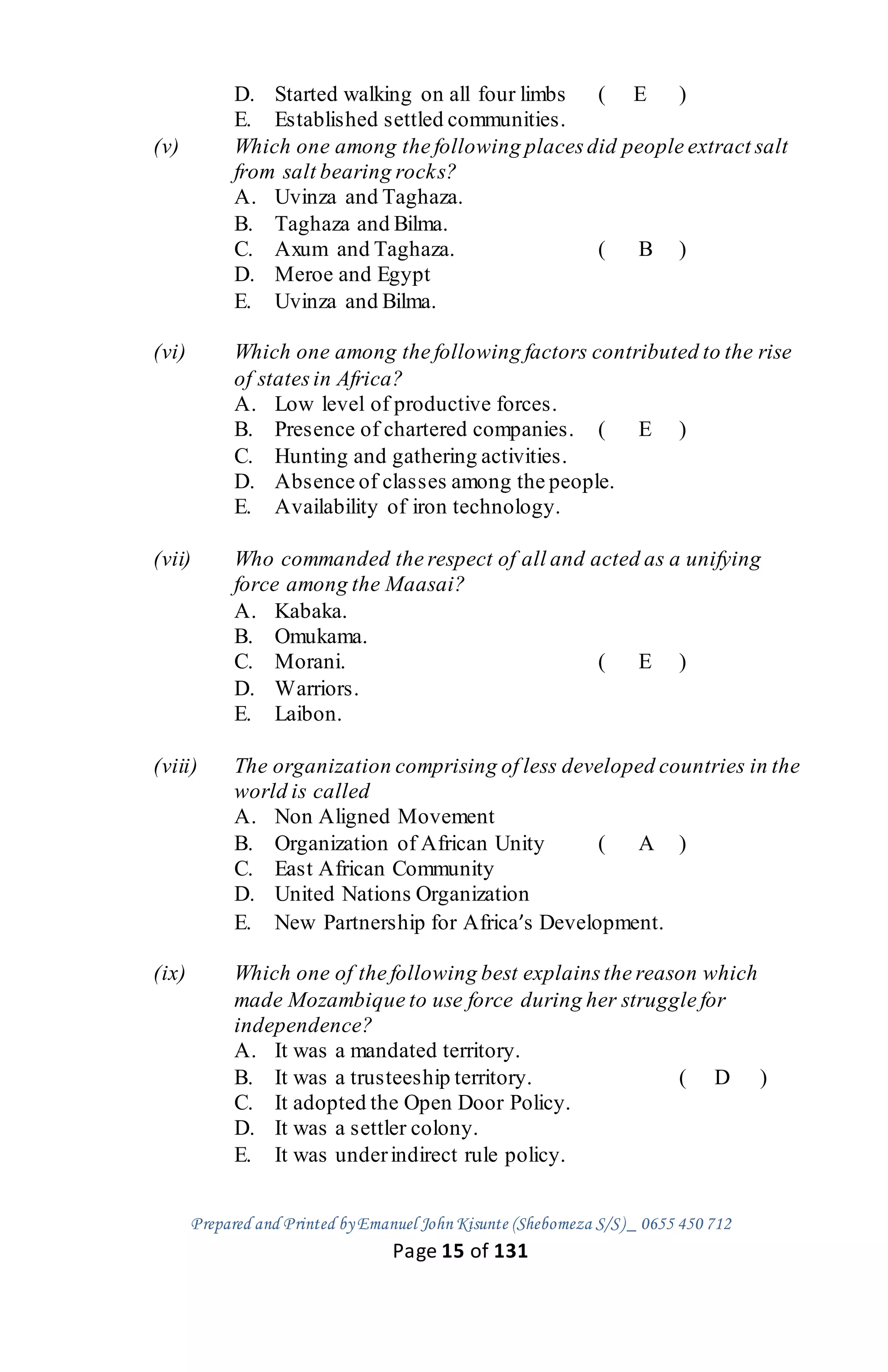 Necta Solution Approach | PDF