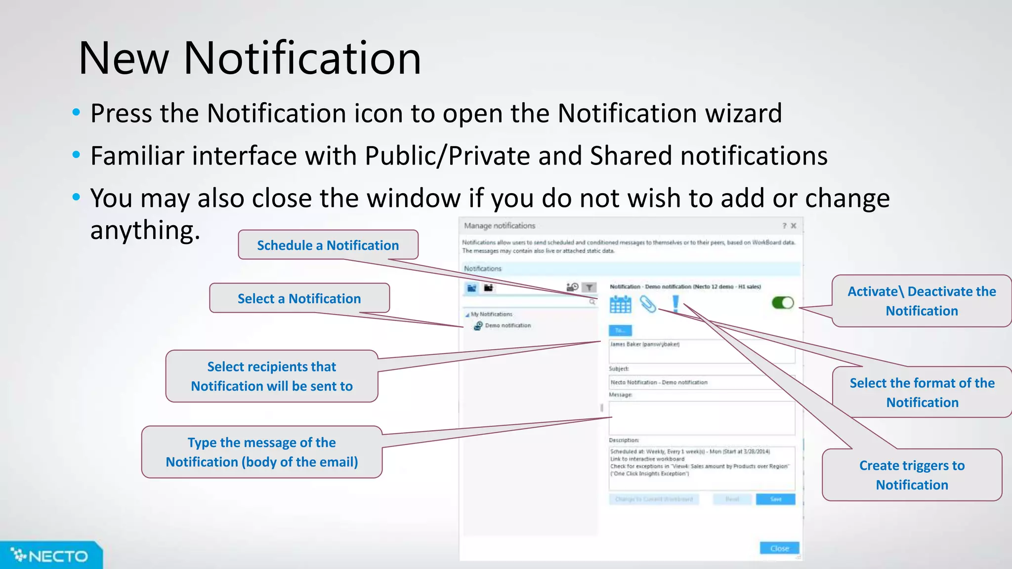 Necto 16 training 10 - notifications | PPTX