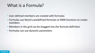 Necto 16 training 15 formulas and exceptions | PPTX