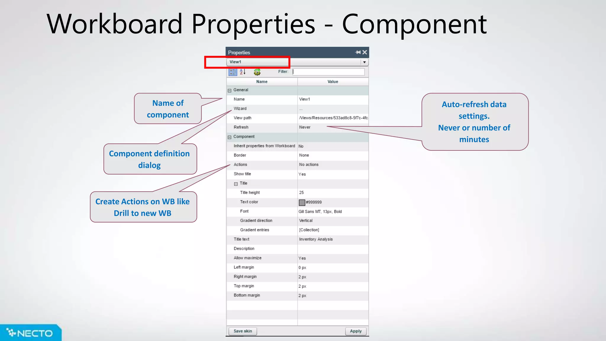 Necto 16 training 16 workboard properties and advanced features | PPTX