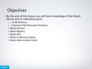Necto 16 training 22 necto server | PPTX