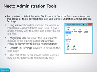 Necto 16 training 22 necto server | PPTX