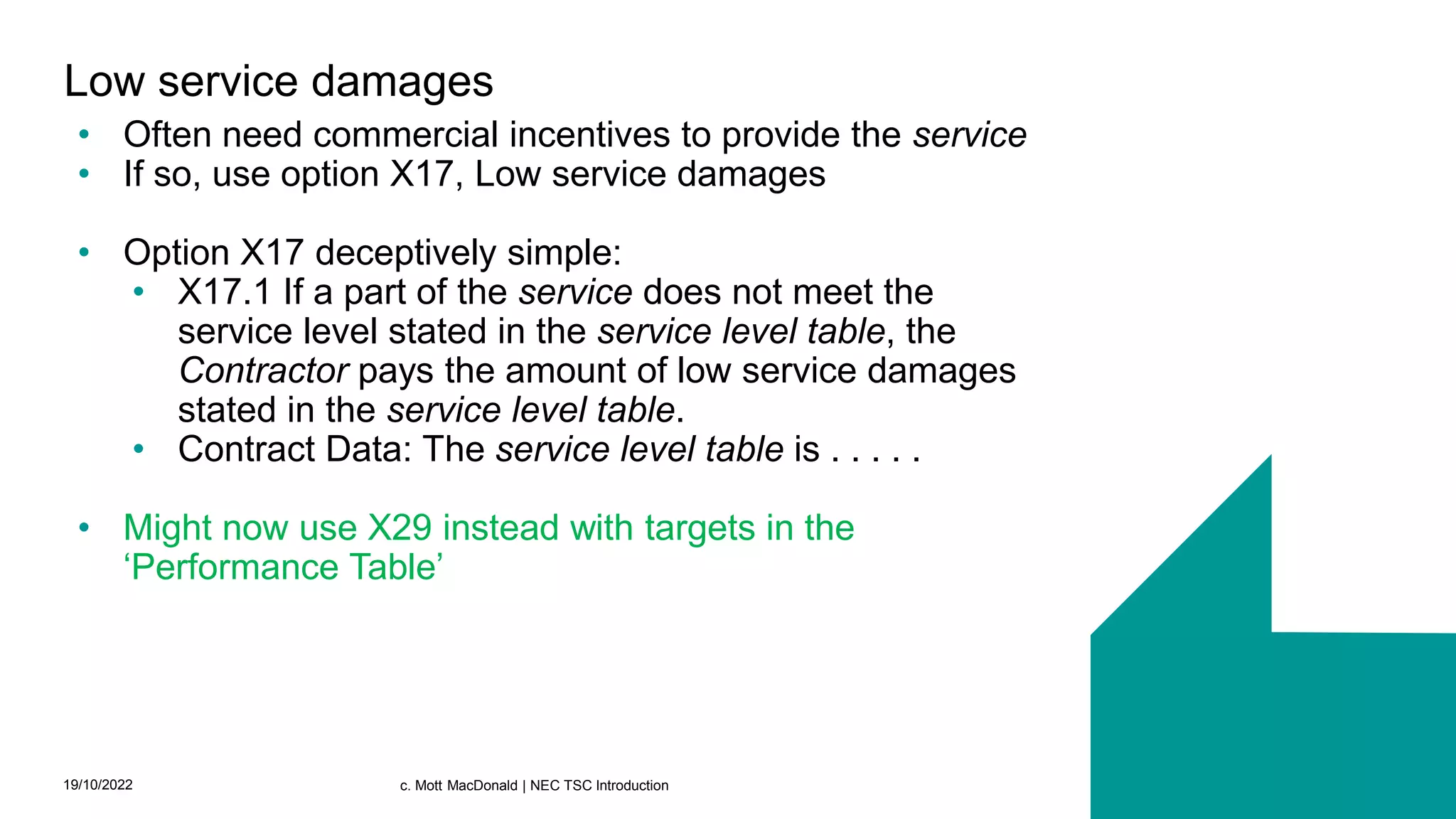 NEC Term Service Contract (TSC) | PDF